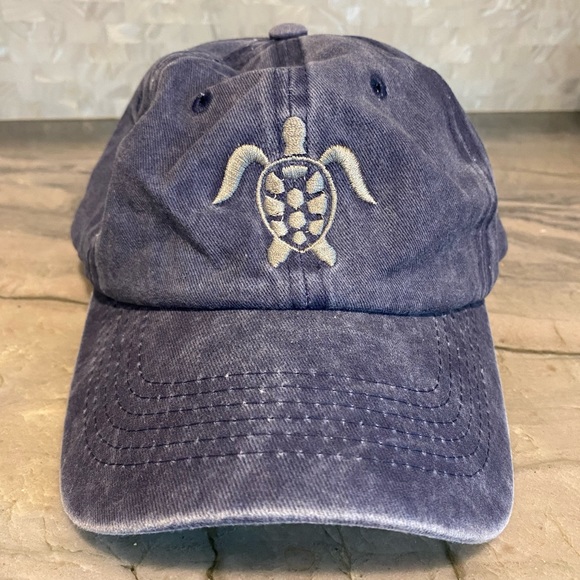 Accessories | Sea Turtle Stone Washed Hat | Poshmark